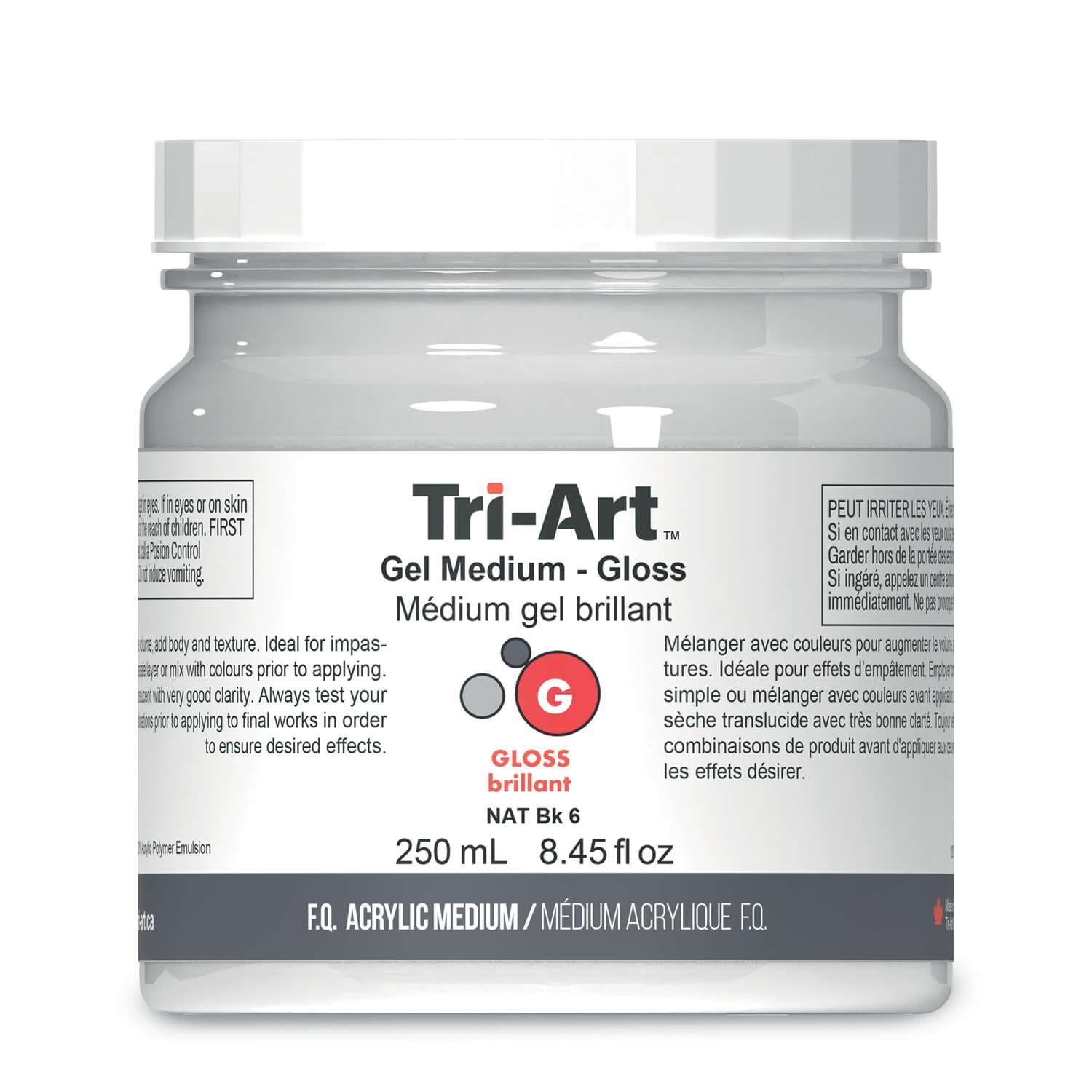 Tri-Art - Gel Medium, Medium acrilico | Mondo Artista